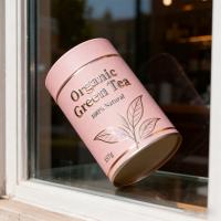 China Customizable recyclable kraft paper tubes | Eco-friendly gift boxes, suitable for tea packaging. for sale