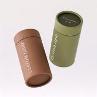 China Customized recyclable cardboard packaging for food transport, cardboard coffee tubes and packaging boxes. for sale