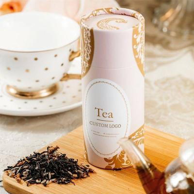 China Aluminum foil lined cylindrical packaging boxes, cardboard tubes, round food paper tubes for sale