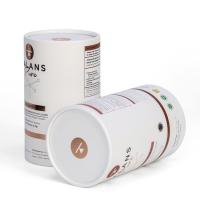 China Kraft paper tube boxes and paper tube packaging, suitable for food-grade paper tube packaging of food, tea, etc. for sale