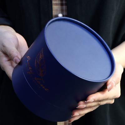 China Custom cardboard containers, luxury candle jar boxes, paper tube packaging for sale