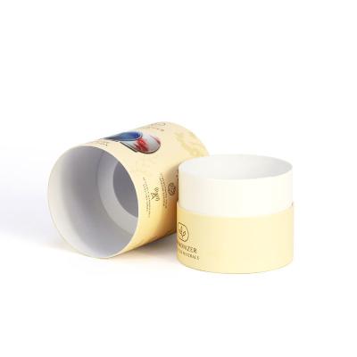 China Recyclable and biodegradable paper tube cylindrical packaging boxes, suitable for cosmetics and gifts. for sale