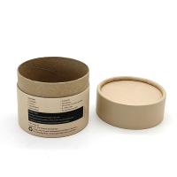 China Custom logo printing on round packaging tubes for skincare and cosmetic products, kraft paper tube packaging boxes. for sale