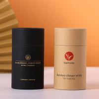 China Ecofriendly Customize Size Craft Packaging Tea Paper Tube Cardboard Paper Tube Packaging for Tea Recyclable Kraft Paper Tube for sale