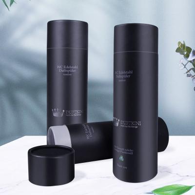 China Custom sizes and colors of paper tube packaging suitable for cosmetic packaging for sale