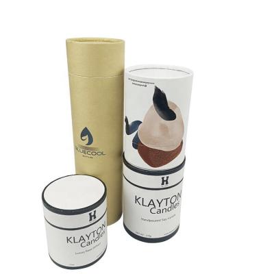 China Customize environmentally friendly corrugated brown round paper cans based on the provided design drawings. for sale