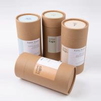 China Luxury food-grade paper tube bulk tea and coffee bean cylindrical kraft paper tube packaging for sale