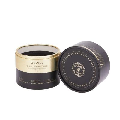 China Eco-friendly cylindrical paper tube packaging with custom logo design, suitable for perfumes and skincare products, recyclable for sale