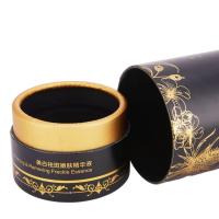 China Black and Gold Paper Tube Packaging for Perfume Wine Whisky Cosmetic Bottles-Eco-Friendly Durable Recycled Material for sale