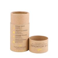 China Eco-Friendly Push up Lip Balm Deodorant Cylinder Container 5g/10g Cardboard Oil-Resistant Paper Tube for sale
