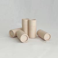 China Biodegradable custom cardboard lipstick tube packaging, lipstick deodorant stick container, paper tube for sale
