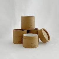 China Customized cylindrical tube packaging, suitable for tea, cosmetic paper can packaging, food-grade cardboard containers. for sale