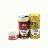 China Bio-degradable Round Cylinder Box Food Grade Paper Tube Packaging for Tea Coffee Beans for sale
