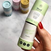 China Biodegradable Cardboard Cylinder Tube Push up Packaging Container Deodorant Stick Tube Paper Packaging for Deodorant Stick for sale