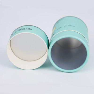 China Loose Tea Coffee Bean Round Cylinder Food Grade Packaging  Paper Tube Moisture-proof Paper Tube for sale