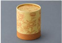China Eco-friendly Custom Biodegradable Kraft Paper Tube Box for Loose Tea for sale