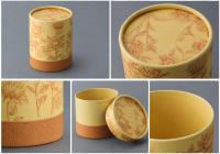 China Eco-friendly Custom Biodegradable Kraft Paper Tube Box for Loose Tea for sale