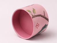 China Biodegradable Paper Tube Tea Packaging Cylinder Food Cardboard Canister for sale