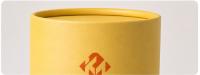 China Biodegradable paper tube tea green packaging cylindrical food cardboard can, colors customizable. for sale