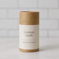 China Recyclable Food Grade Kraft Paper Tube Custom Print Food & Tea Packaging for sale