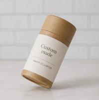China Recyclable Food Grade Kraft Paper Tube Custom Print Food & Tea Packaging for sale