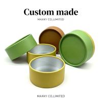 China Custom Printed Food Grade Kraft Paper Tubes for Tea, Coffee and Food Packaging for sale