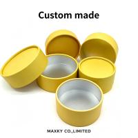 China Custom Printed Food Grade Kraft Paper Tubes for Tea, Coffee and Food Packaging for sale