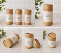 China Custom Printed Food Grade Kraft Paper Tubes for Tea, Coffee and Food Packaging for sale