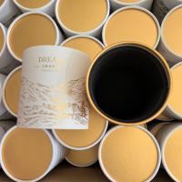 China Recyclable Custom Kraft Paper Tube Packaging for Premium Tea and Snack Products for sale