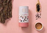 China Sustainable Food Grade Kraft Paper Tube Containers with Custom Logo Printing for sale