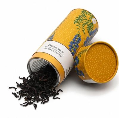 China Premium Kraft Paper Packaging Tubes for Loose Leaf Tea Products for sale