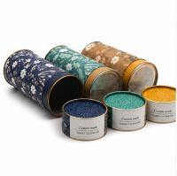 China Premium Kraft Paper Packaging Tubes for Loose Leaf Tea Products for sale