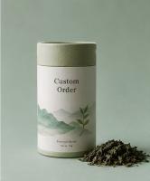 China Eco Kraft Paper Canisters for Coffee Powder and Tea Packaging for sale