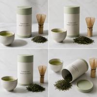 China Eco Kraft Paper Canisters for Coffee Powder and Tea Packaging for sale
