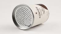 China Custom Coffee Packaging Paper Can with Aluminum Foil Liner for sale