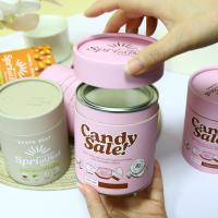 China Tight Seal Biodegradable Paper Tube Packaging for Snacks, Powders & Drinks for sale