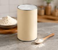 China Eco Airtight Paper Can Container | Food Packaging for Matcha & Fine Powder for sale
