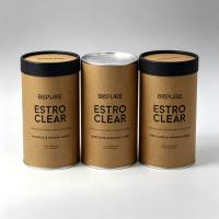 China Airtight Composite Paper Can with Easy Open Lid for Dry Food Storage for sale