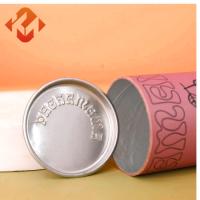 China Aluminum Foil Lined Paper Can with Easy Open Cover for Snack Packaging for sale