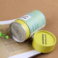 China Custom Printed Paper Tube Canister for Black Tea Packaging and Storage for sale
