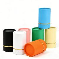 China Custom Food Grade Paper Tube Packaging Manufacturer for Tea Coffee Candy Snacks for sale