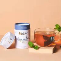 China Custom Tea Paper Tube Packaging Manufacturer for Loose Leaf Tea and Herbal Tea for sale