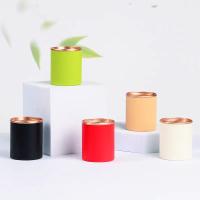 China Custom Peel‑off Lid Paper Canisters, Food‑Grade Cardboard Tubes for food Packaging for sale