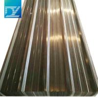 China Plain Ends SGS GI Corrugated Steel Roofing Sheets for sale
