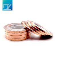 China 5mm 100vdc Adhesive Cutting Rolled Pure Copper Rod for sale