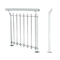 China ROHS Iso9001 38mm Stainless Steel Stairs Railing for sale