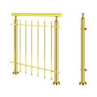 China ROHS Iso9001 38mm Stainless Steel Stairs Railing for sale