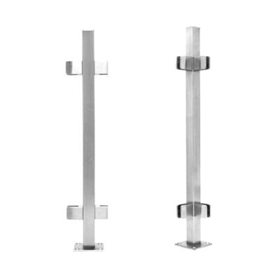 China Balcony Deck 63mm Stainless Steel Outdoor Railing for sale