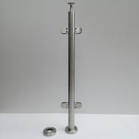 China Balcony Deck 63mm Stainless Steel Outdoor Railing for sale