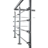 China Iso9001 16mm 90 Degree Stainless Steel Pipe Railing for sale